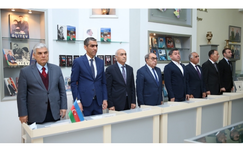 ADPU-da Ümummilli Lider Heydər Əliyevin anadan olmasının 101-ci ...