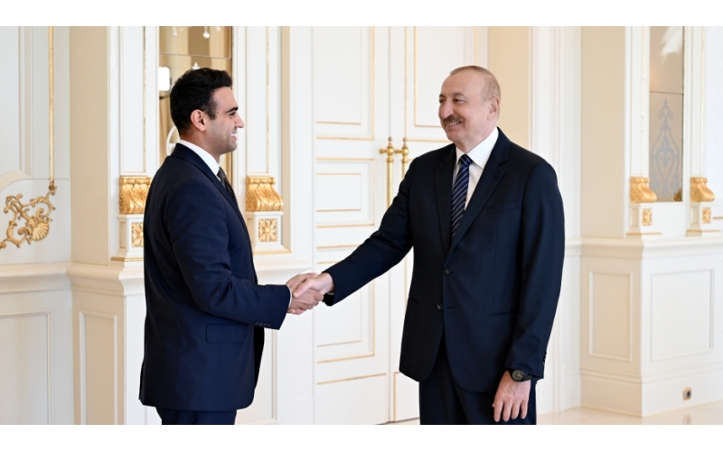 Prezident İlham Əliyev ABŞ Konqresinin Nümayəndələr Palatasının üzvünü ...